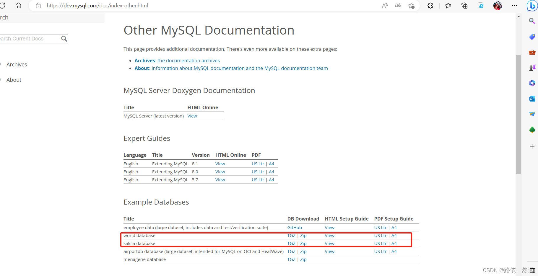 MYSQL数据库在DBeaver可视化工具 添加sys之外的world和sakila数据库_mysql只有sys没有world-CSDN博客
