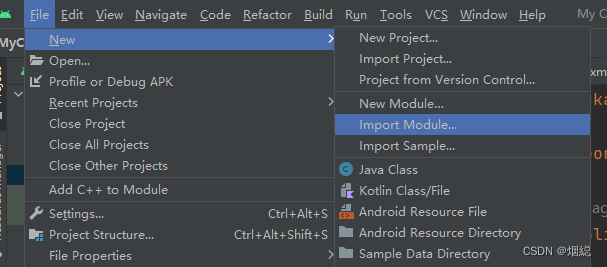 Android Studio import module 项目导入模块 并 解决Plugin [id: ‘com.android.application‘, version: ‘8.1.3 ...
