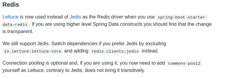 springboot集成redis报错-ClassNotFoundException: org.apache.commons.pool2.impl ...