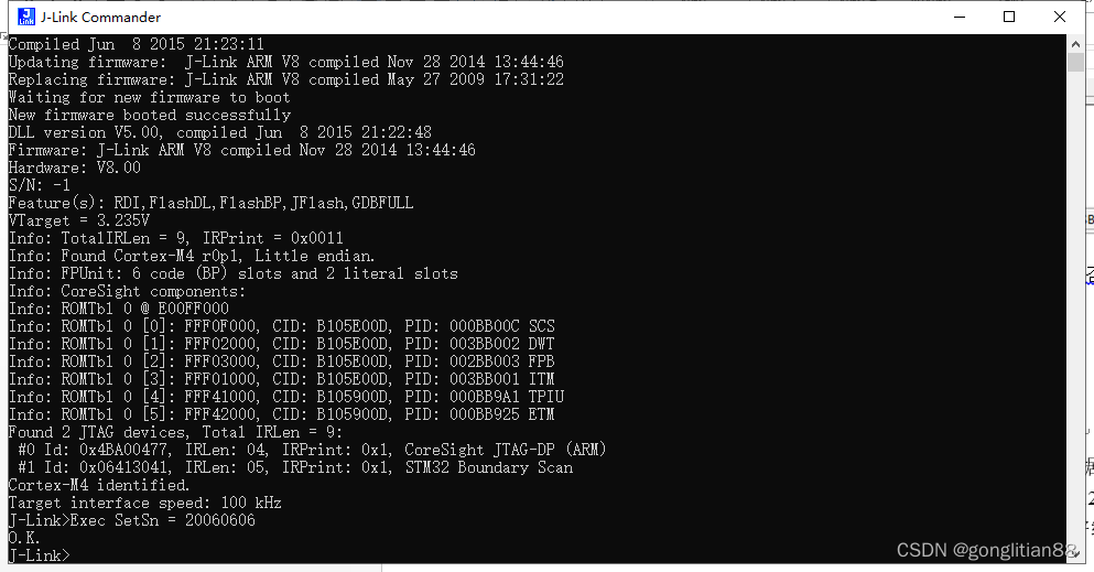 J-LINK V8 固件恢复、升级方法_jlink v8更新固件-CSDN博客