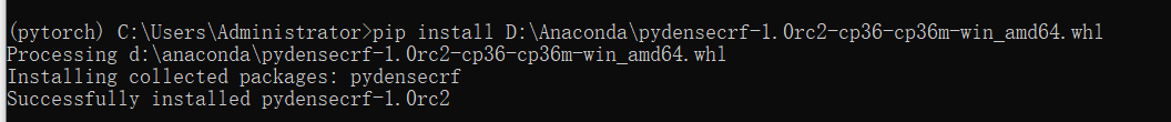 安装pydensecrf（100%成功：2020.12.13）_pydensecrf 版本 python 11-CSDN博客