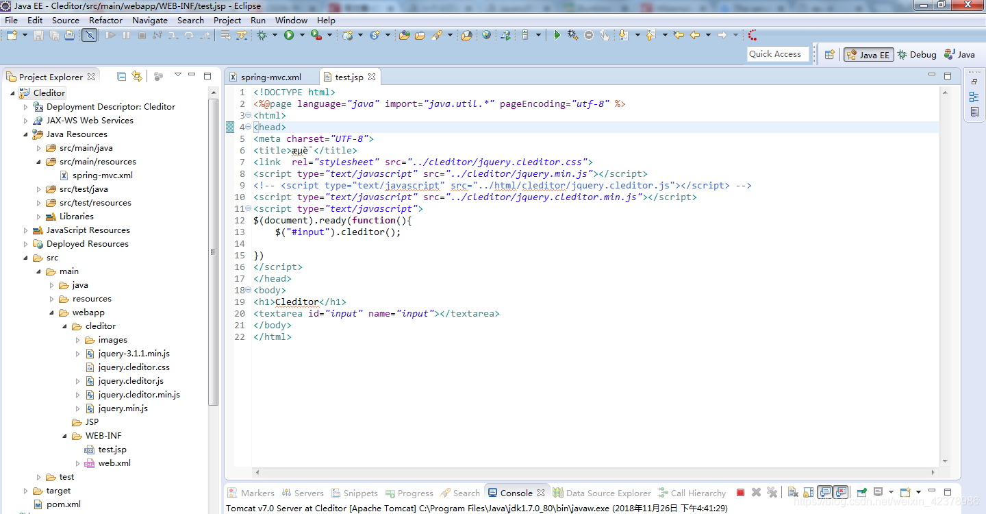 Cleditor文本编辑器显示不出来怎么解决？_网页版的编辑器调用不出来-CSDN博客