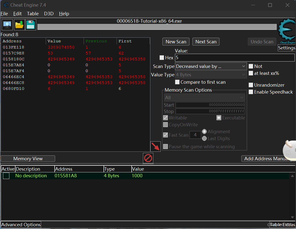Cheat Engine使用说明_ce的ct表要怎么用-CSDN博客