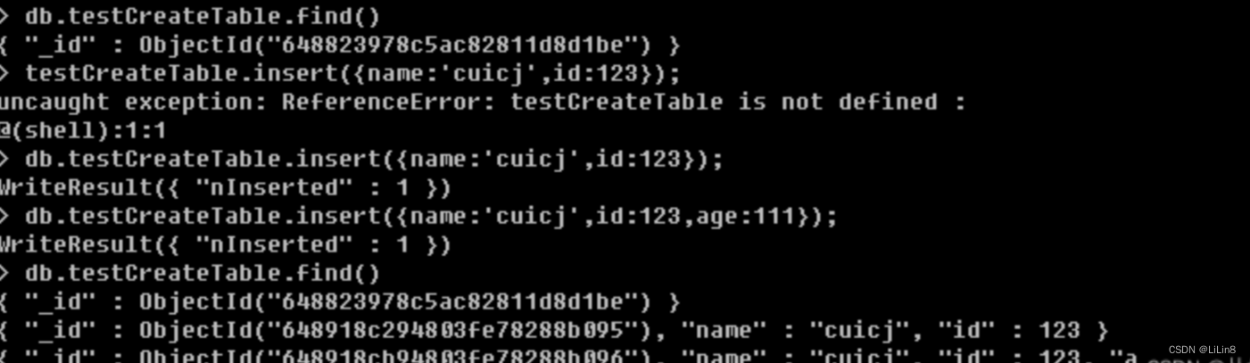 mongoDB基础操作-CSDN博客