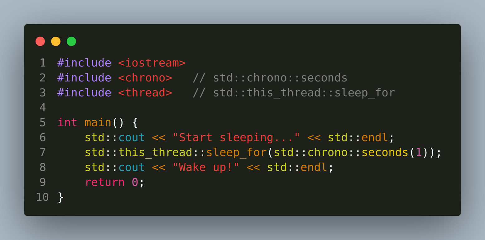 C++笔记之各种sleep方法总结_c++ sleep-CSDN博客