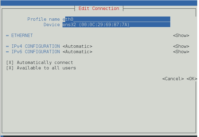 Linux网络配置_error: unknown connection-CSDN博客