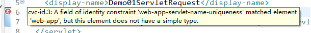 eclipse生成的web.xml文件报错_invalid element name: - display-name one of the fo-CSDN博客