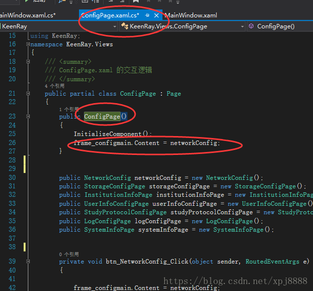 WPF MainWindow.xaml.cs与非MainWindow.xaml.cs加载函数的区别（类的实例化）_xaml 加载 cs中的实例-CSDN博客