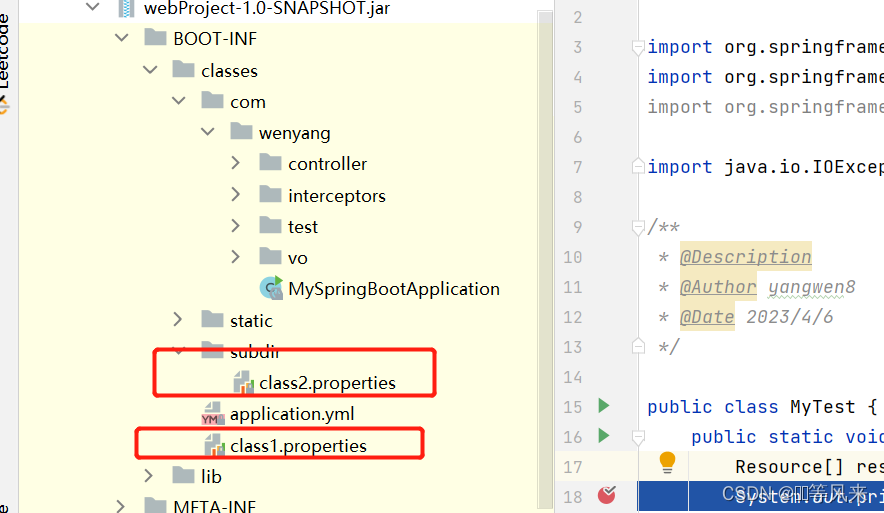 classpath和classpath*的区别（实际例子）_classpath*:*.propertoes-CSDN博客