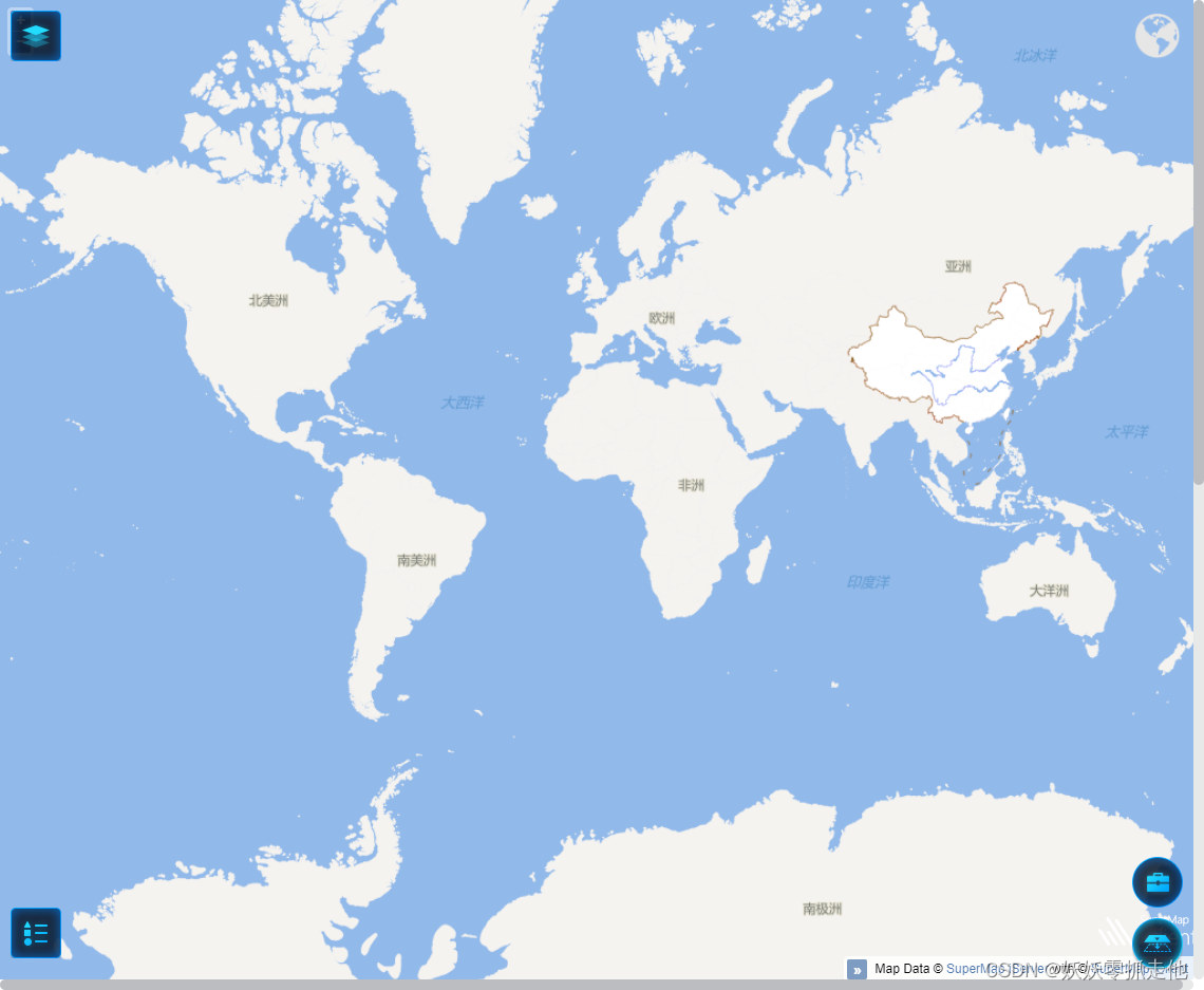 OpenLayers + SuperMap iClient for OpenLayers 加载超图地图服务 4326 3857 rest ...