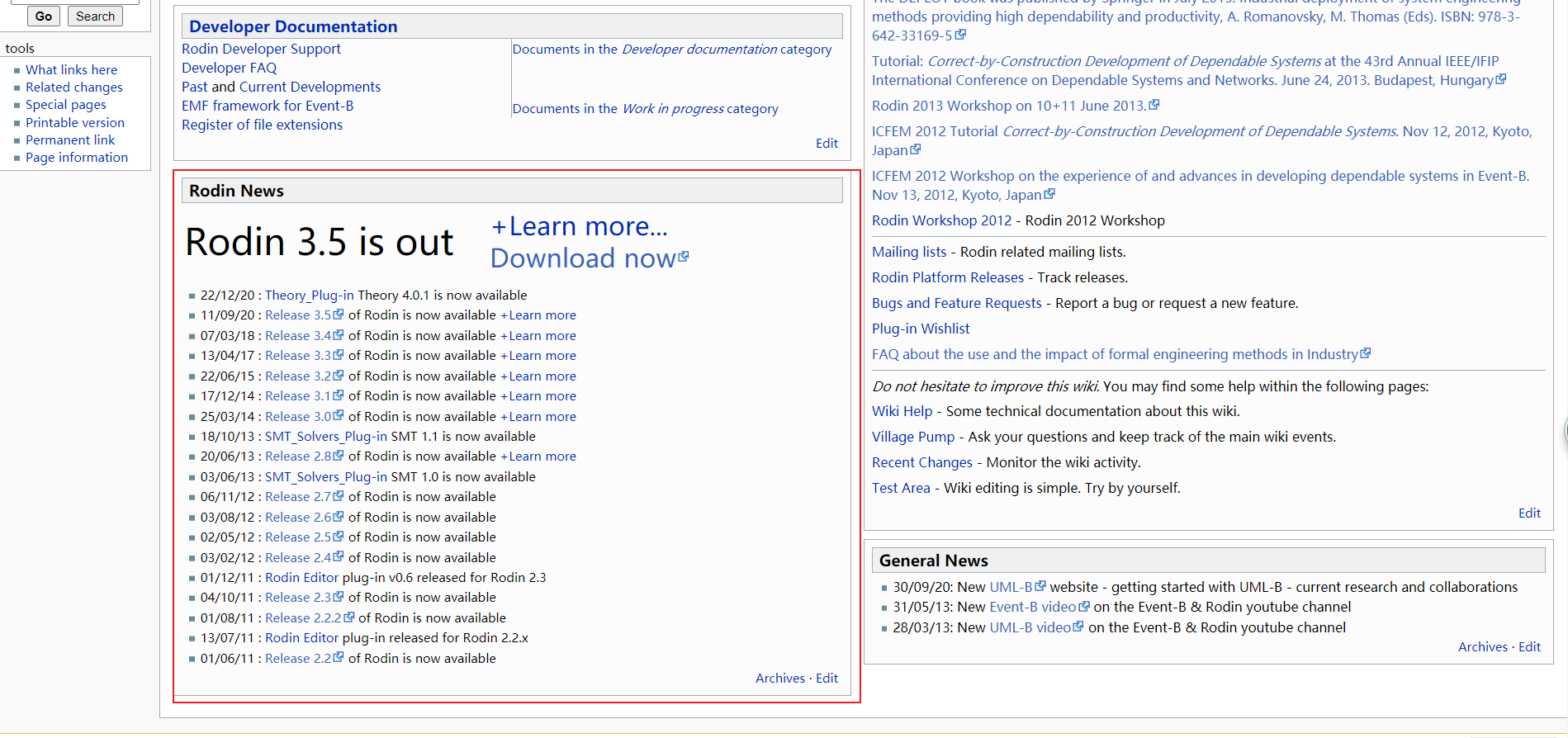 Event-B建模（二）——Rodin安装，插件安装_rodin安装插件失败-CSDN博客