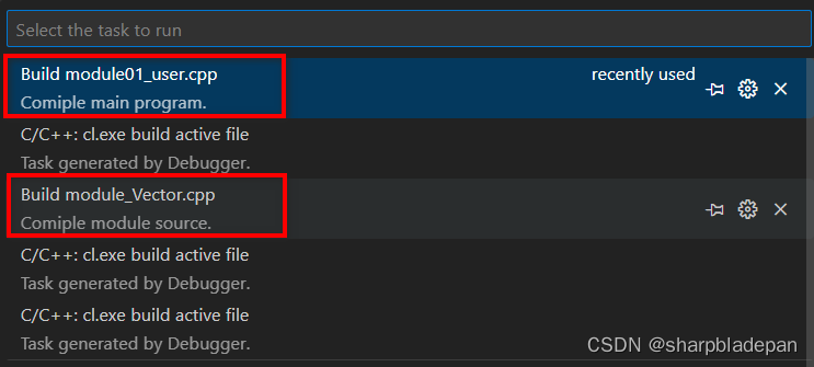 在vscode中创建任务编译module源文件_vscode新建 module-CSDN博客