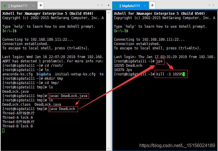 Java死锁分析（jstack、jconsole、JProfiler、Linux和Windows）_jconsole 热点代码分析-CSDN博客
