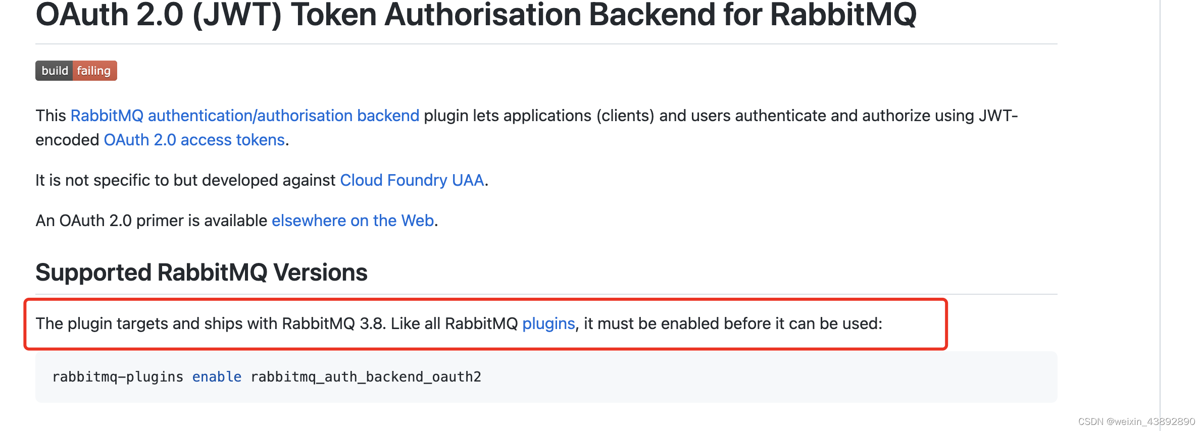 rabbitMQ使用SpringCloud Oauth2 的jwt鉴权_rabbitmq oauth2-CSDN博客