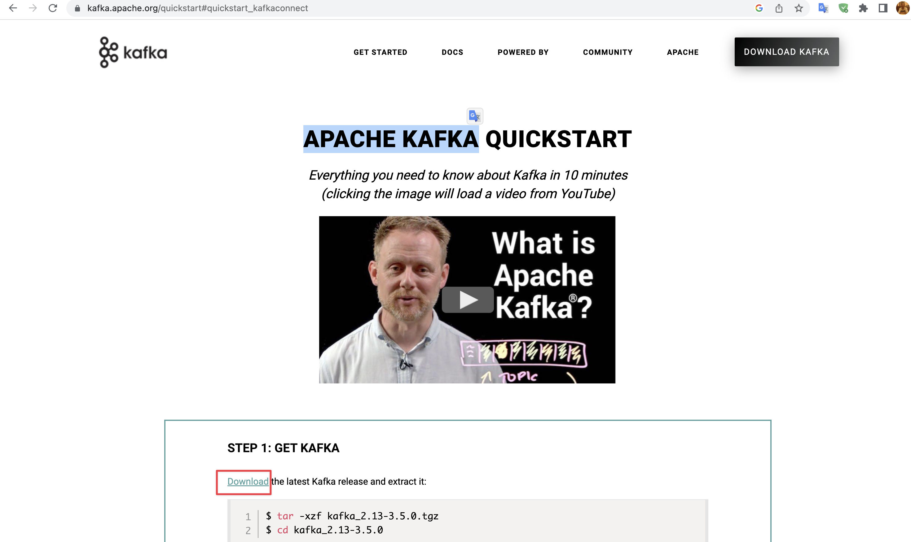 APACHE KAFKA本机Hello World教程_kafka hello word-CSDN博客