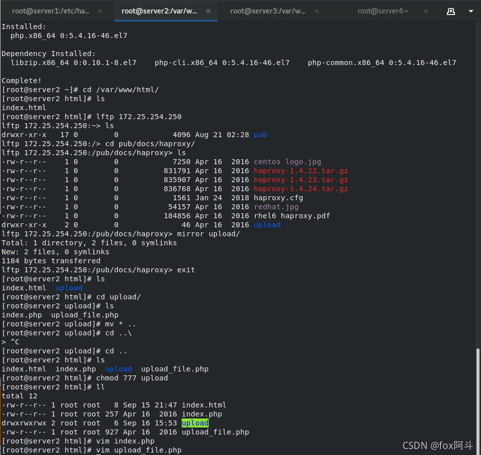 Linux企业运维 6.8 -- haproxy负载均衡_systemctl reload haproxy-CSDN博客