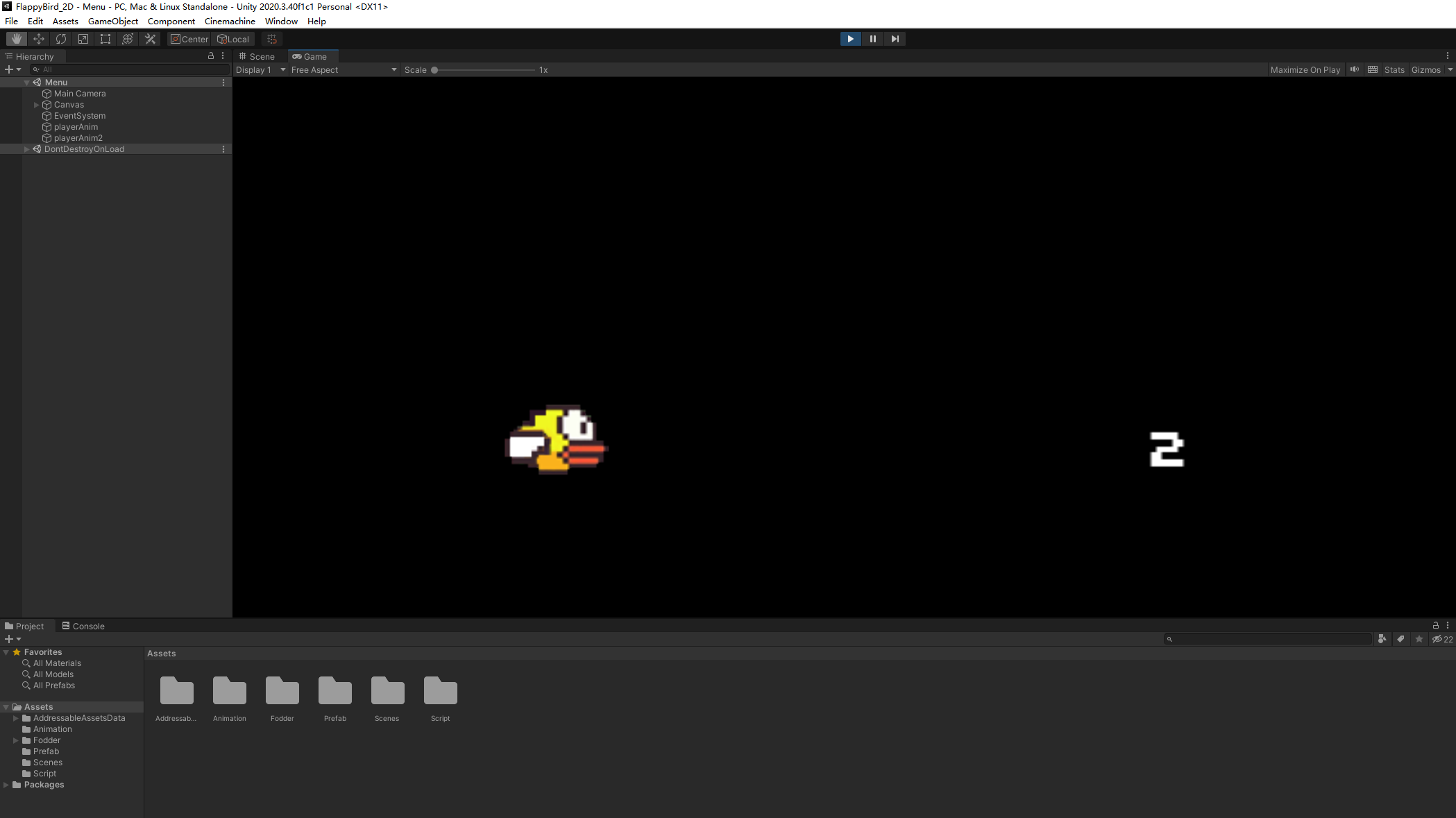 unity实现2D小游戏FlappyBird-2D_unity2d游戏-CSDN博客