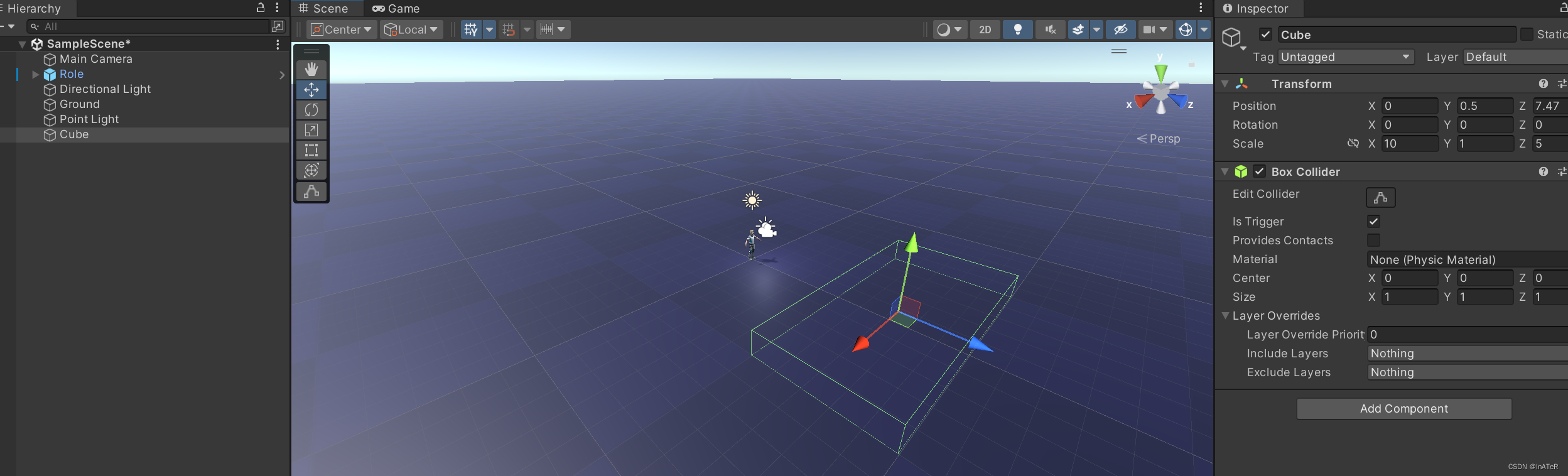 T06_unity人物触发器 c#_unity 3d触发器代码-CSDN博客