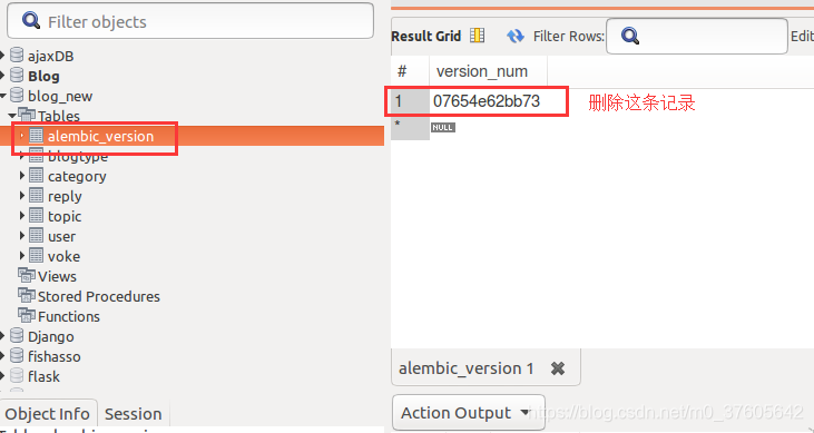 【flask-migrate数据库迁移】Can‘t locate revision identified by ‘85f87f20772b‘_can't locate revision ...