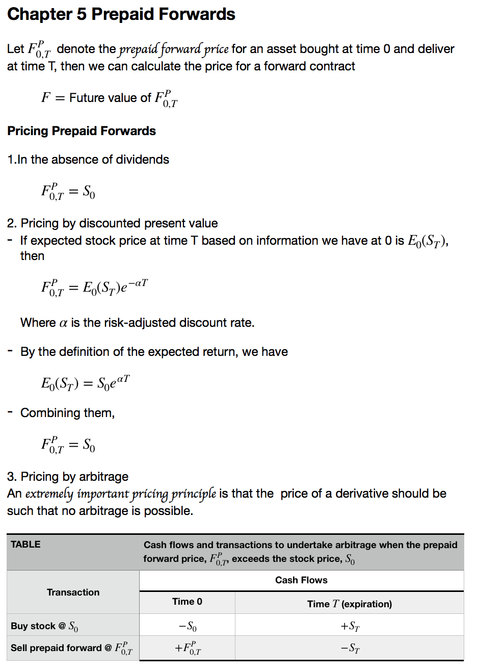 Chapter5 Prepaid Forwards-CSDN博客