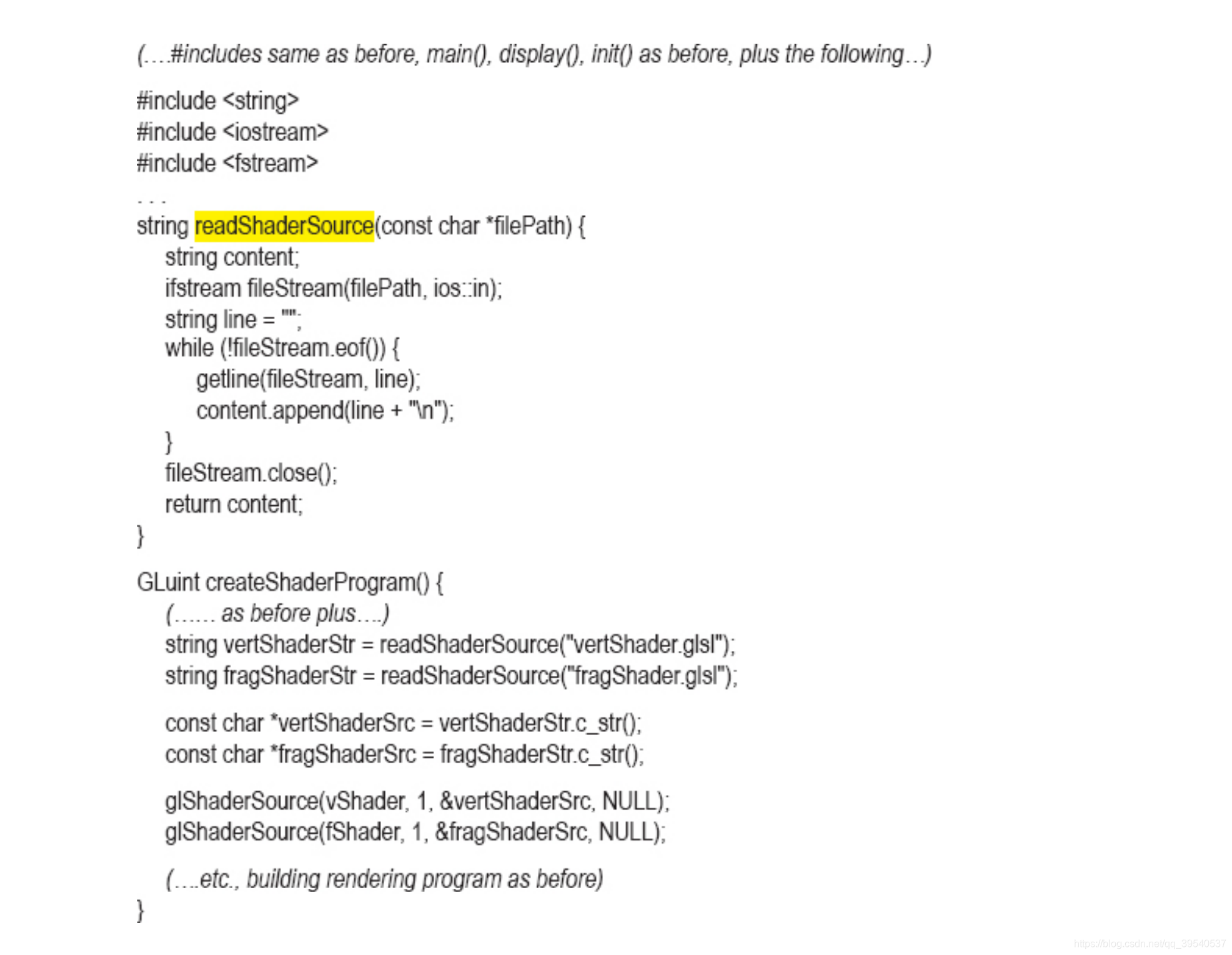 C从文件中读取glsl文件中读取着色器字符串代码时遇到的乱码问题读取glsl编码 Csdn博客