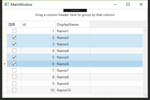 WPF DevExpress GridControl 实现点击行实现行的复选框跟随行的状态选中或取消_gridcontrol取消选中事件-CSDN博客