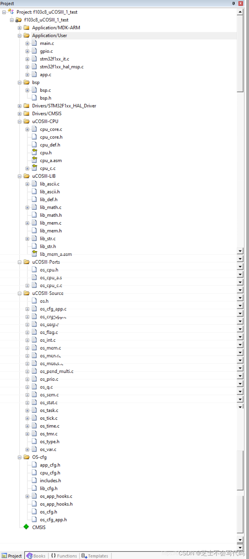 【STM32入门学习】学习嵌入式实时操作系统（RTOS）移植uc/OS到stm32F103上_stm32 实时系统-CSDN博客