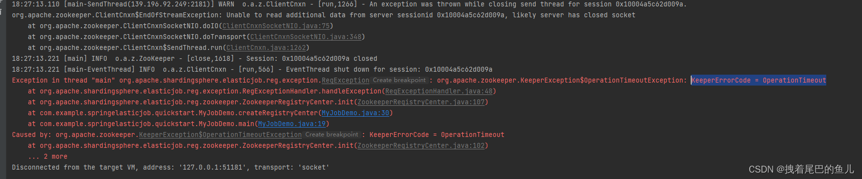 工具篇--分布式定时任务springBoot--elasticjob简单使用（1）_springboot elasticjob-CSDN博客