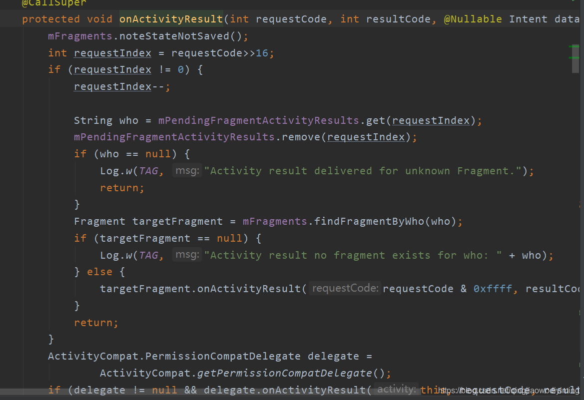 activity和fragment中startactivityforresult方法的区别_在 fragment中startacitivity-CSDN博客