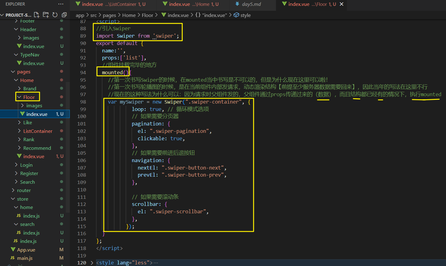 Vue2尚品汇前端项目day05超详细笔记尚硅谷index Is Defined But Never Usedeslint Plugin Vue Csdn博客