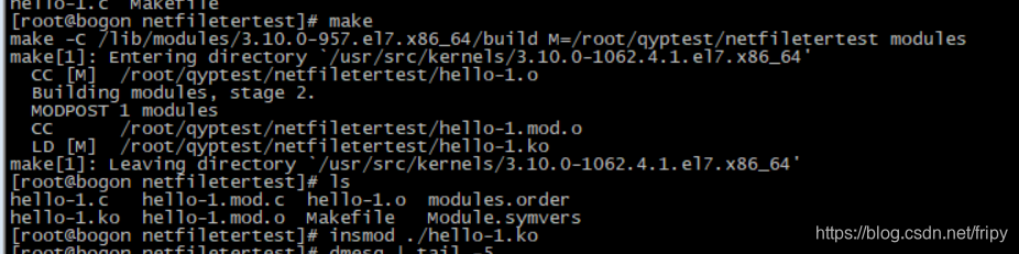 CentOS关于内核模块开发环境总结_install kernel-header and gcc first then run follo-CSDN博客