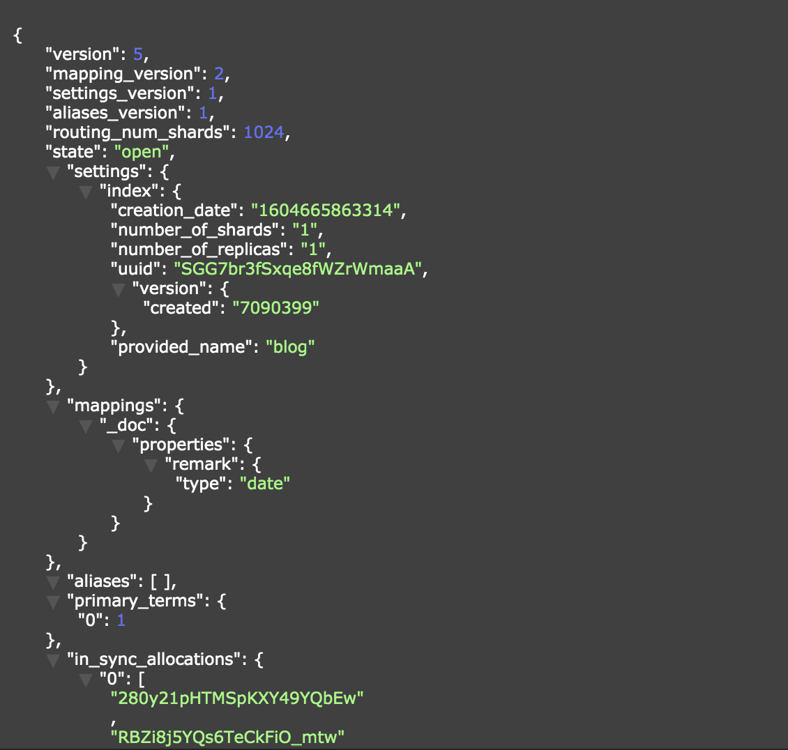 ElasticSearch 动态映射和静态映射，以及四种字段类型_elasticsearch 动态字段-CSDN博客
