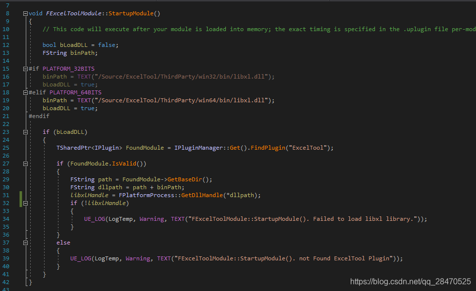 UE4 导入第三方插件libxl，实现Excel读写_ue4libxl-CSDN博客