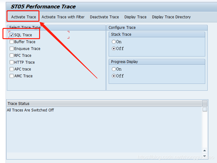 【ABAP】通过ST05分析程序执行路径_abap st05-CSDN博客
