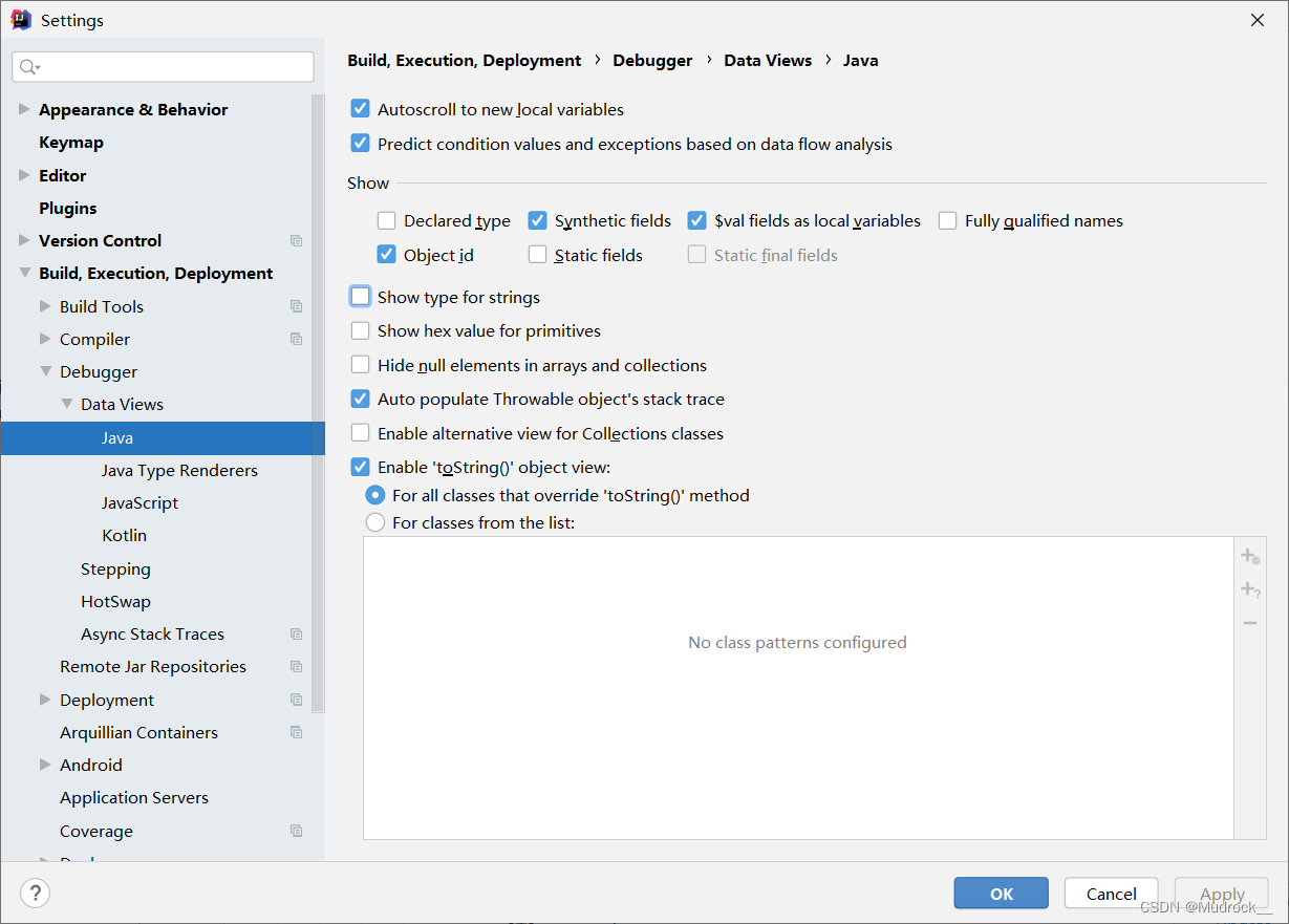解决idea中debug数组、集合显示不全(不显示null数据)enable Alternative View For