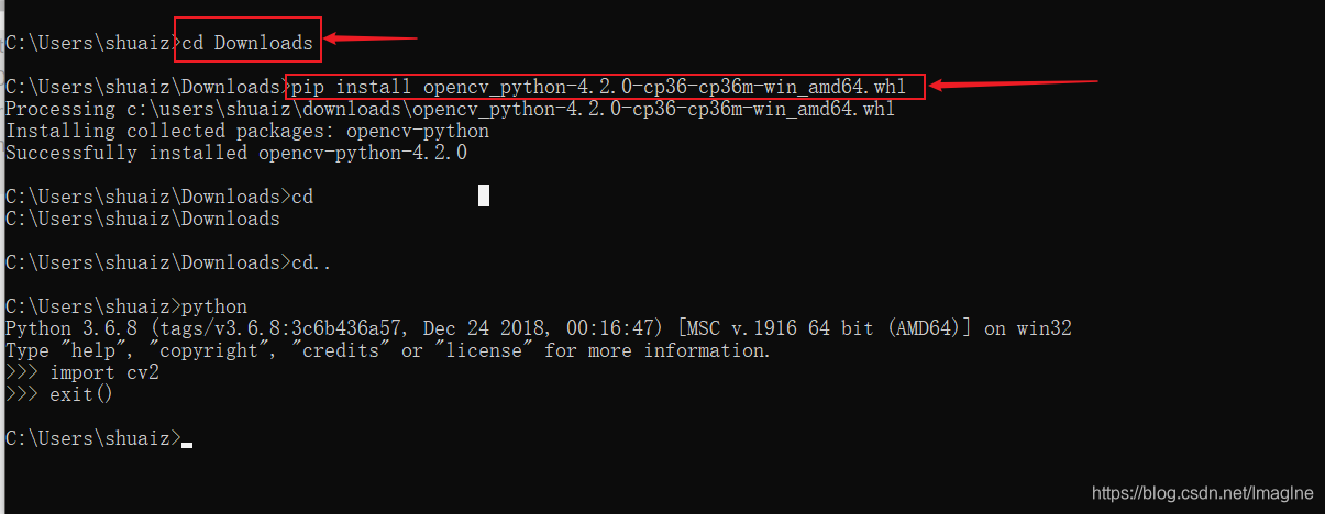 python导入opencv库(无废话）_python说导入opencv库-CSDN博客