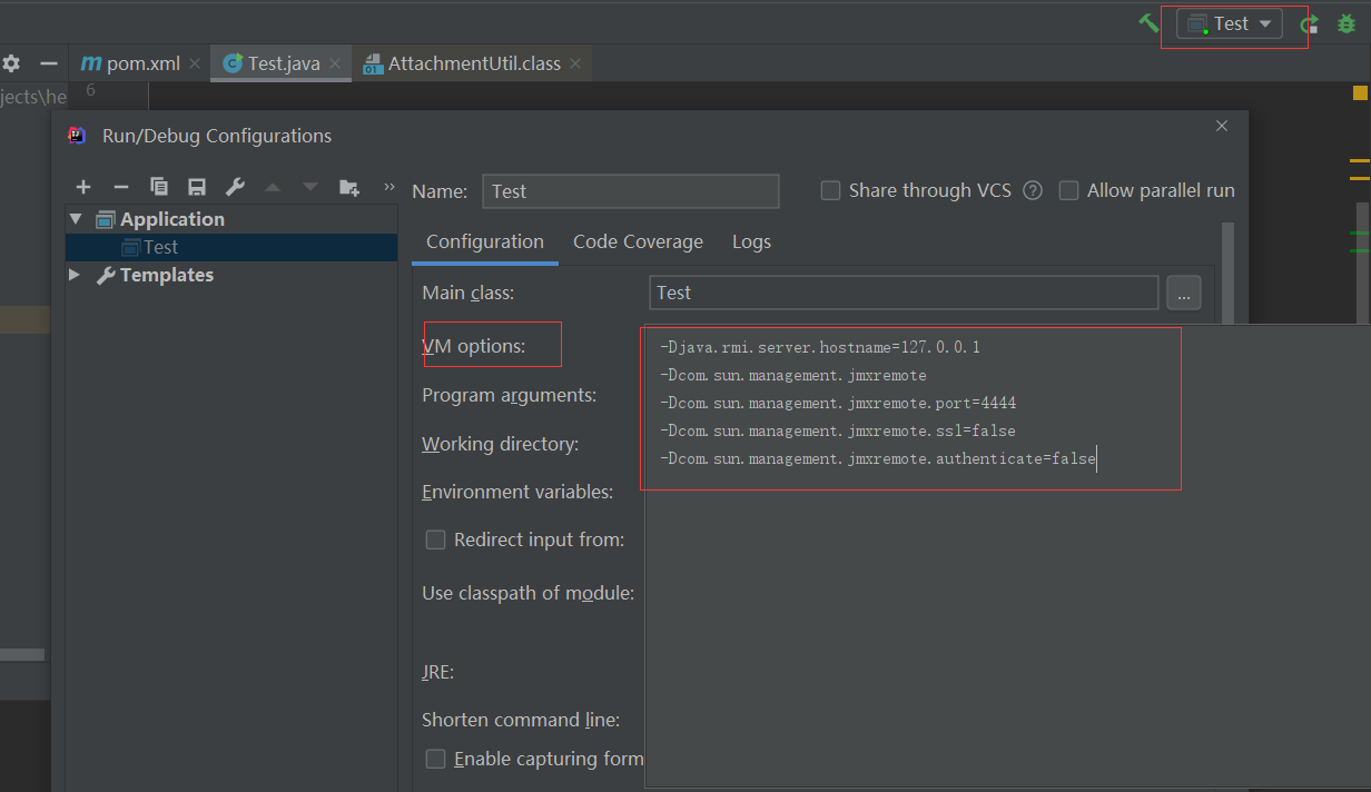 Idea启动参数开启JMX监控_idea jmx-CSDN博客