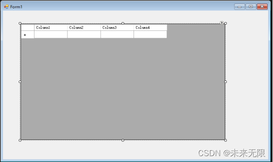 Cwinform表格控件datagridview添加数据及获取选中行的值实例cwinform设计 Csdn专栏