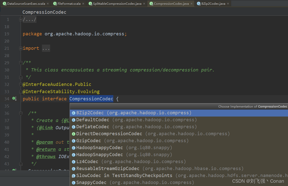 SparkSQL文件格式和压缩算法是否支持Split-CSDN博客