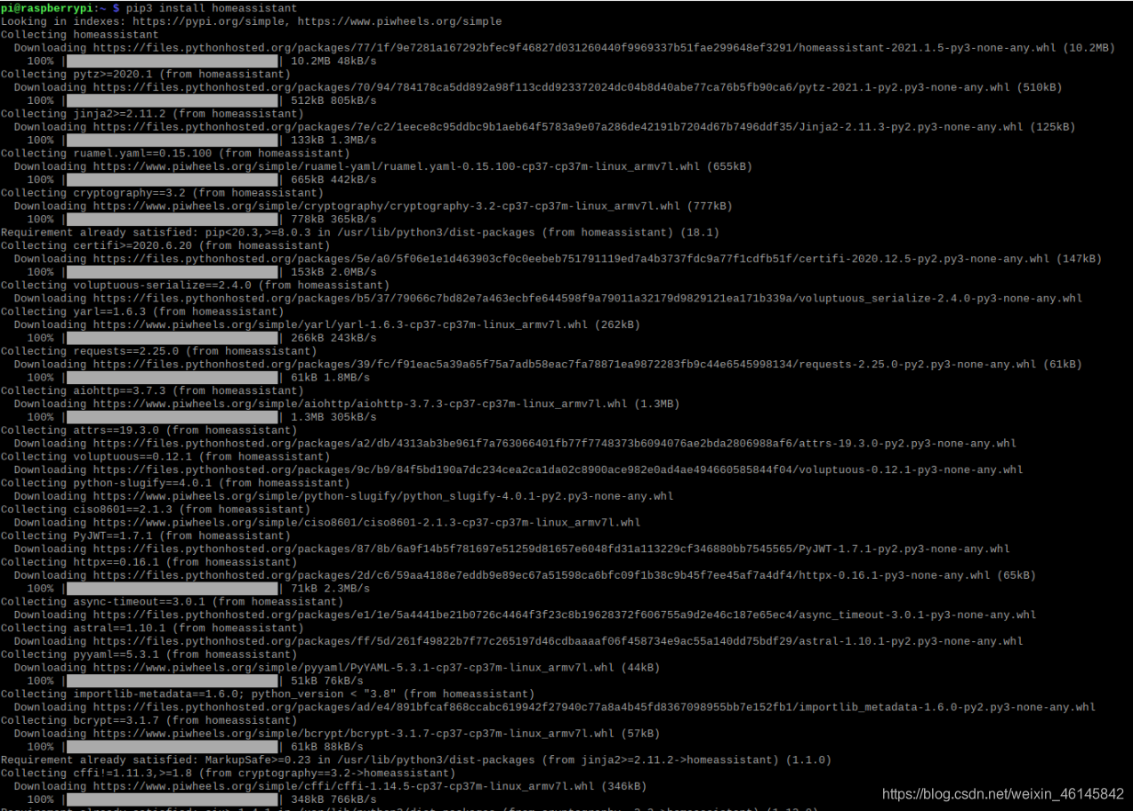 Home Assistant入门1-3:在树莓派Raspbian官方系统的Python中安装Home Assistant_卸载hass-CSDN博客