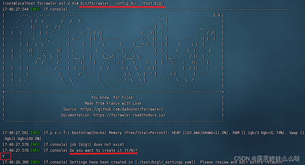 FSCrawler配置与启动指南-CSDN博客