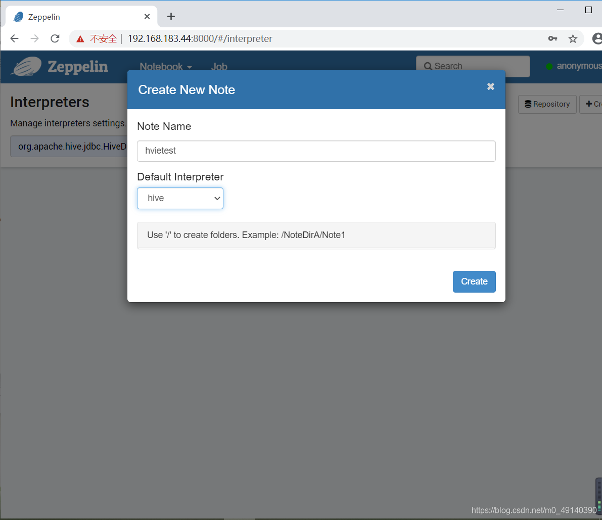 2020.9.19 zepplin安装并与hive连接_.zpln-CSDN博客