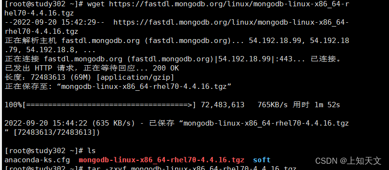 MongoDB（安装、启动、关闭）_centos启动mongodb-CSDN博客