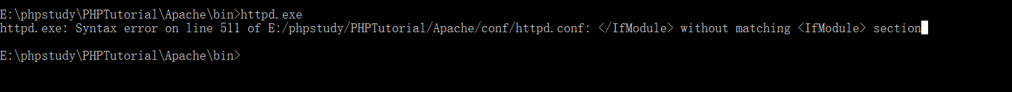 windows不能在本地计算机启动apache2.4【删除多余的ifmodule】-CSDN博客