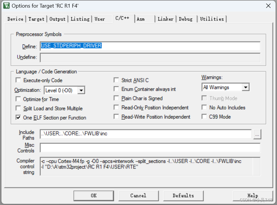 STM32F4标准固件库新建工程（keil5）_stm32f4固件库-CSDN博客