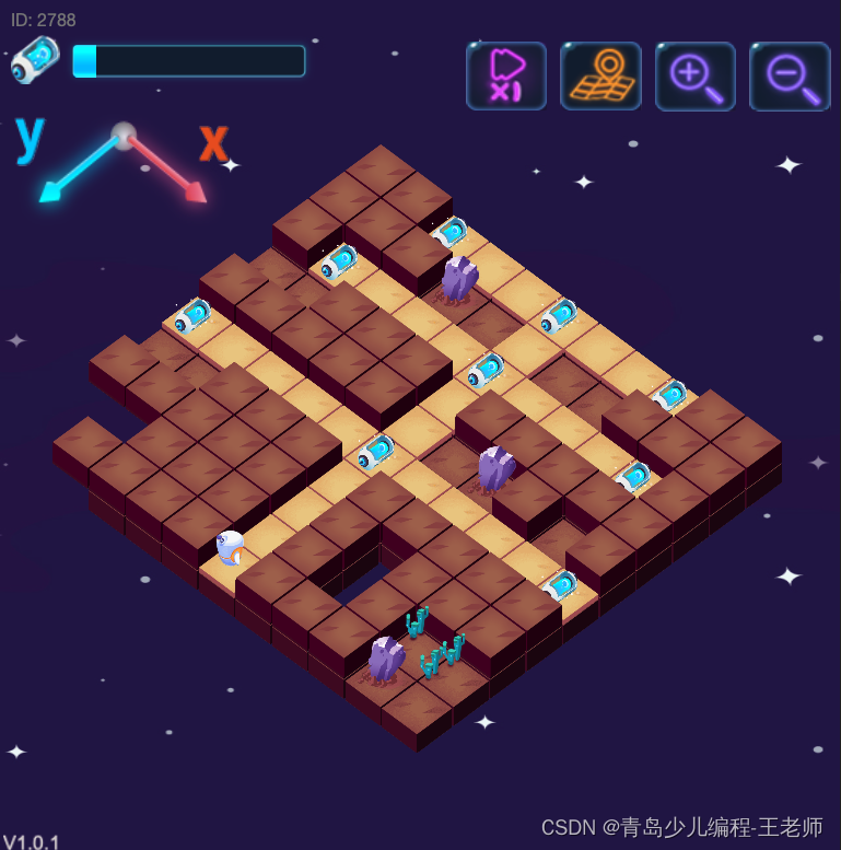 ICode国际青少年编程竞赛- Python-1级训练场-变量的计算_icode编程答案1到40关-CSDN博客