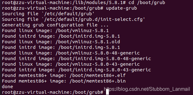 Ubantu20.04更换Linux内核版本（5.8.1）_ubuntu20.04 更换内核-CSDN博客