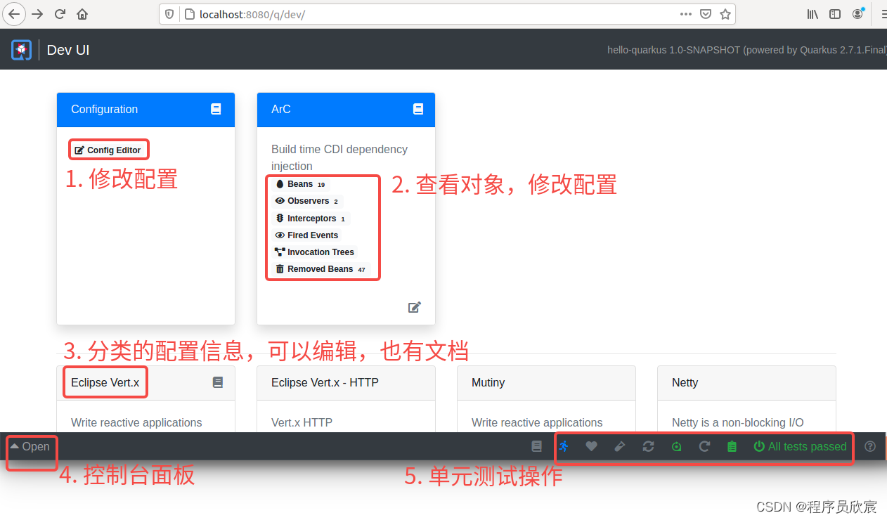 quarkus实战之三：开发模式(Development mode)_基于quarkus搭建开放平台-CSDN博客