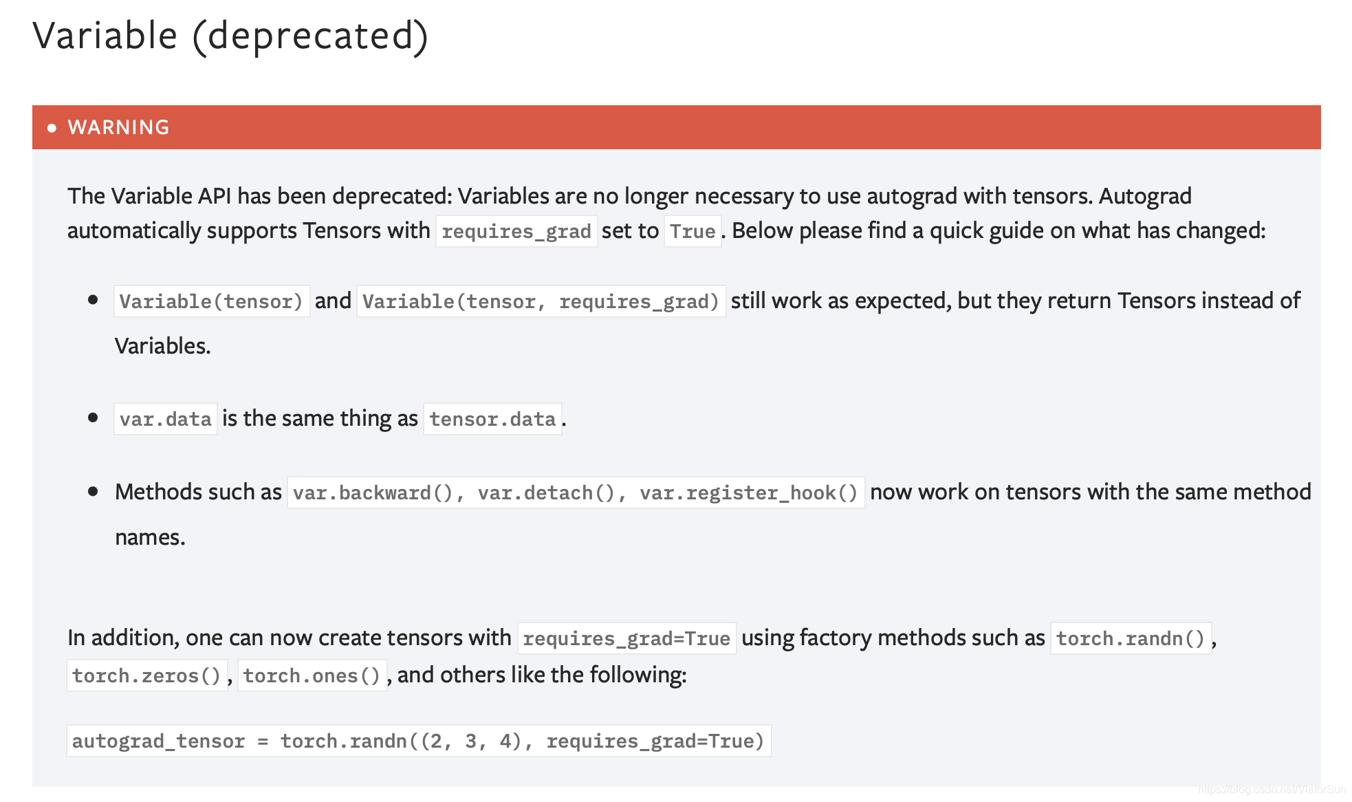 【细聊】Pytorch 里面的 Tensor/Parameter/Variable/Buffer_variable和tensor和nn.parameter-CSDN博客