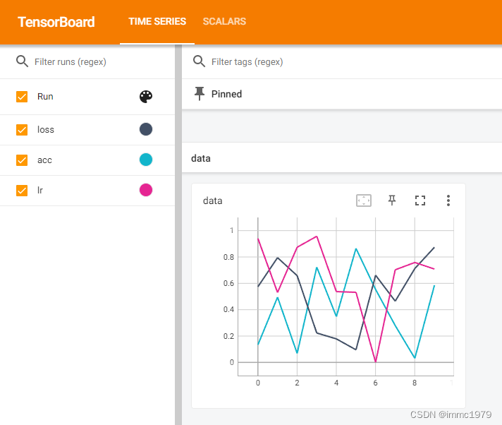 tensorboard用一张图显示多条线_怎么将tensorboard导出数据 自己用python画一图多线-CSDN博客